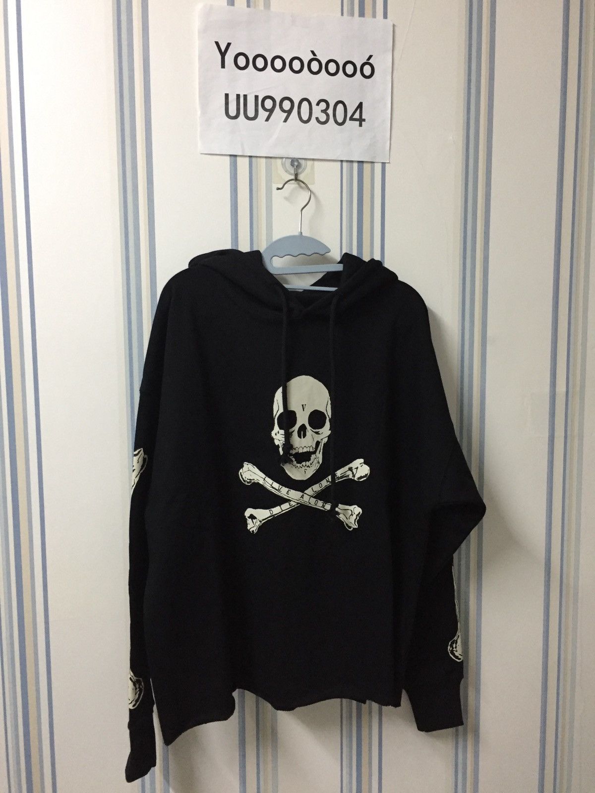Vlone brand new skulls and bones hoodie | Grailed