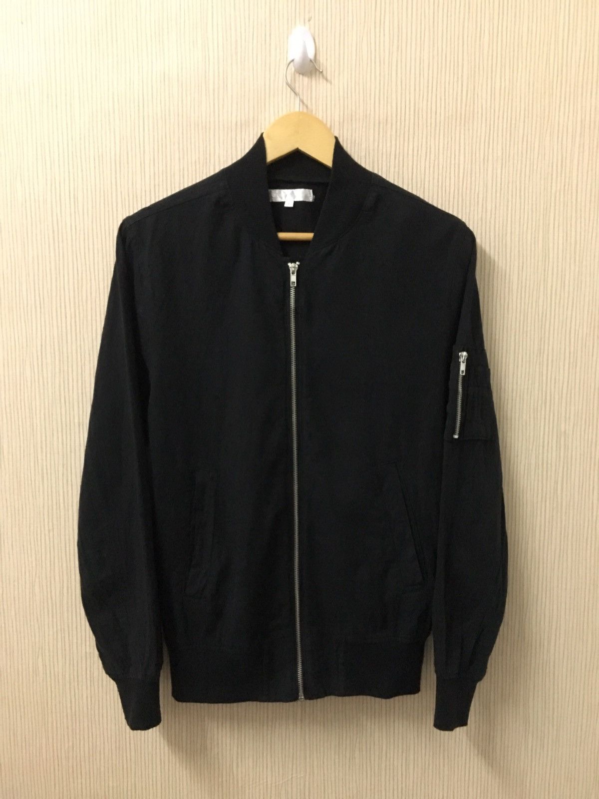 Designer Flight bomber jacket spiral news | Grailed
