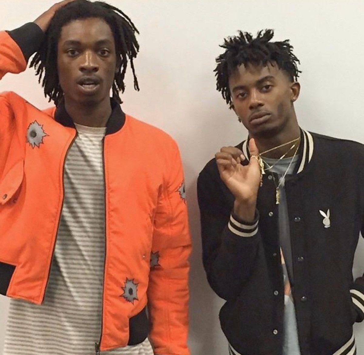 Playboy × Supreme RARE! Supreme x Playboy F/W 2011 varsity jacket carti ...