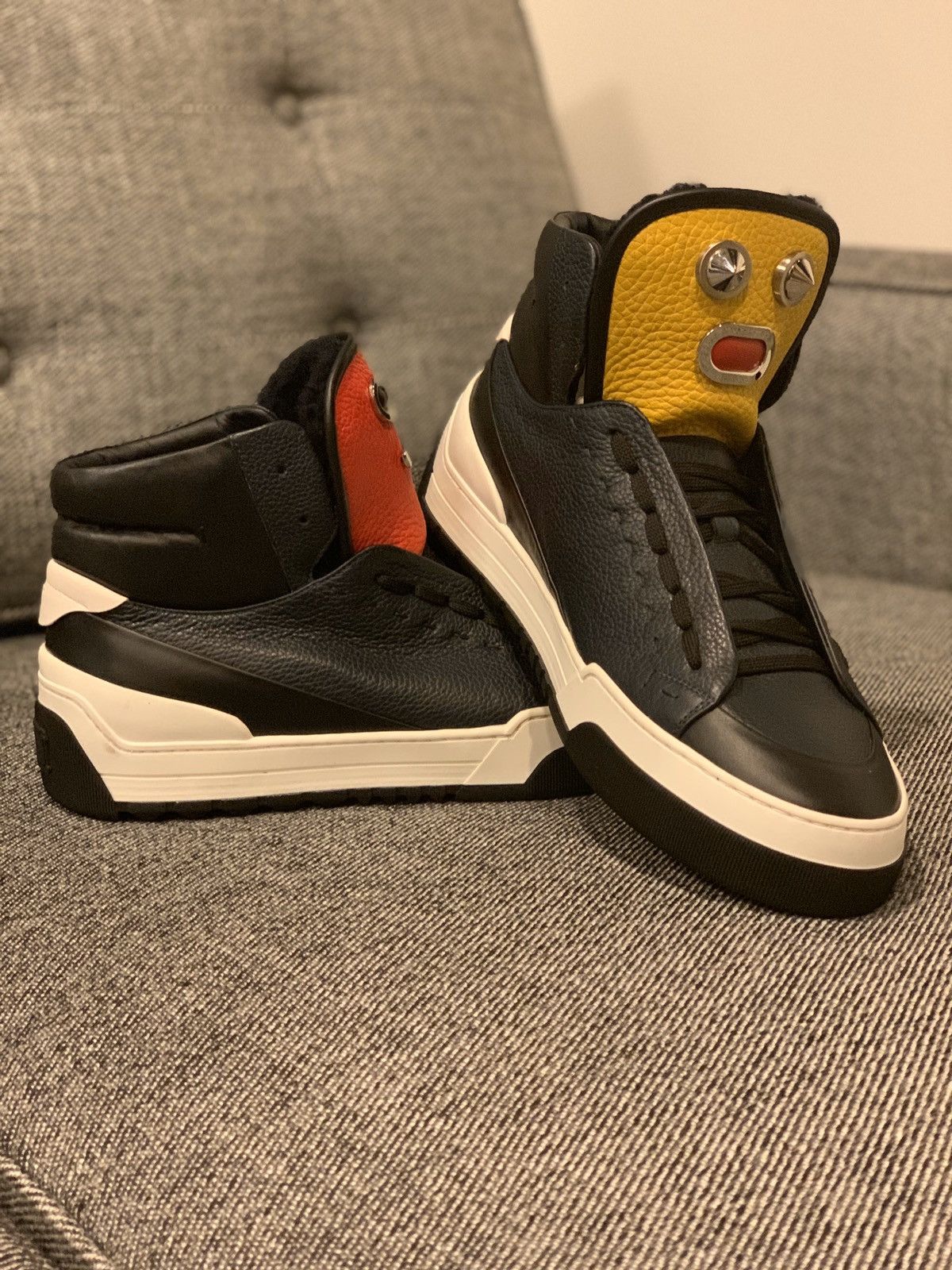 Fendi Fendi High Top Sneaker | Grailed