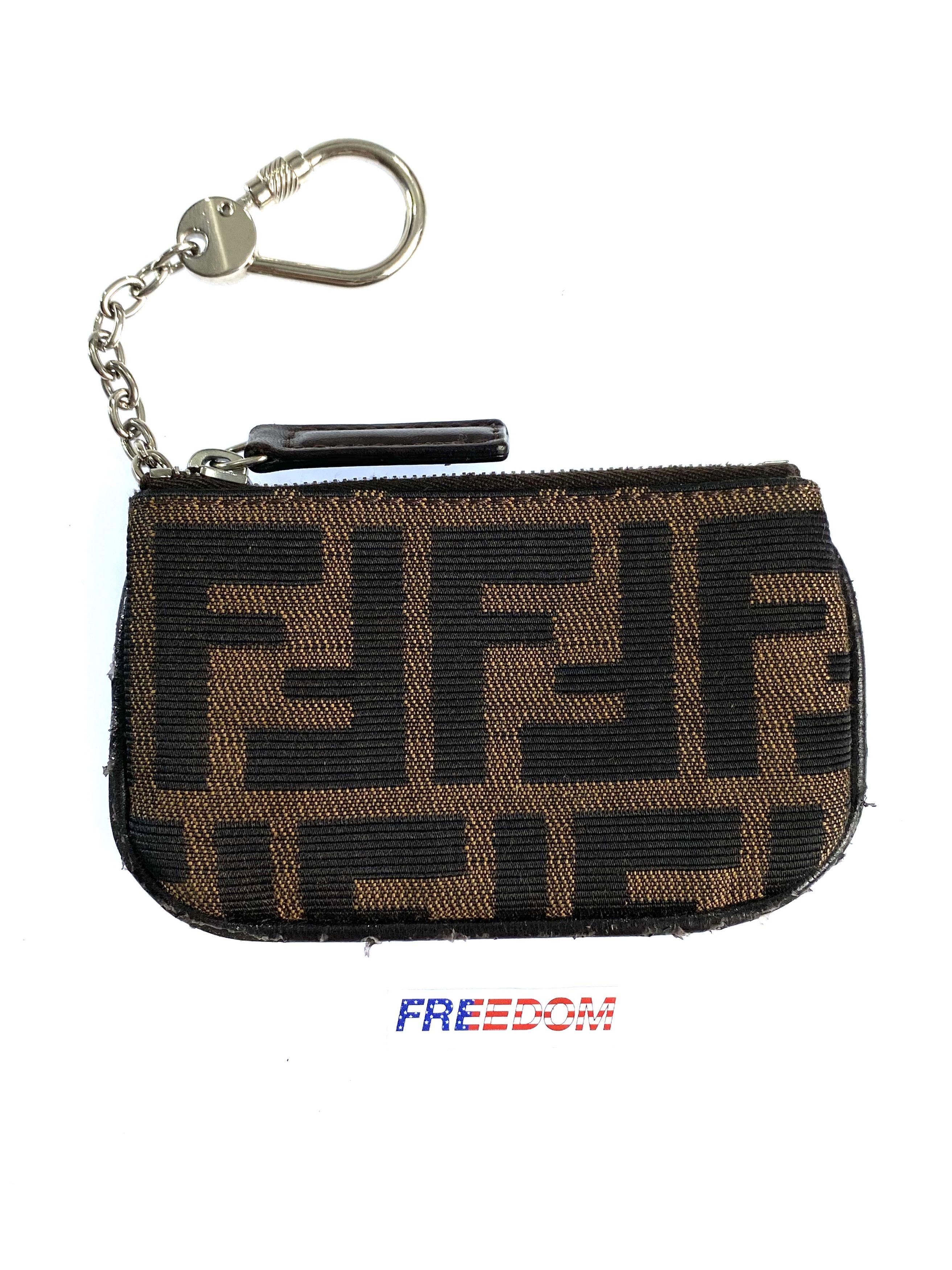 Fendi Keychain Zip Wallet | Grailed