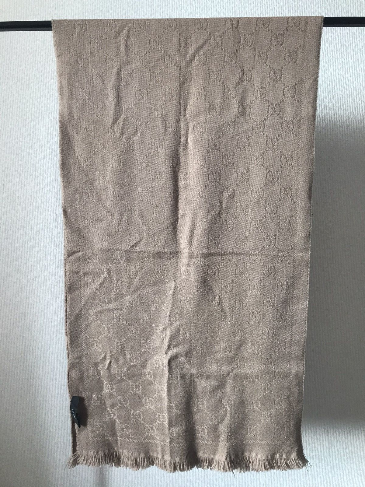 Gucci Gucci Monogram Scarf 100% Lana Wool | Grailed