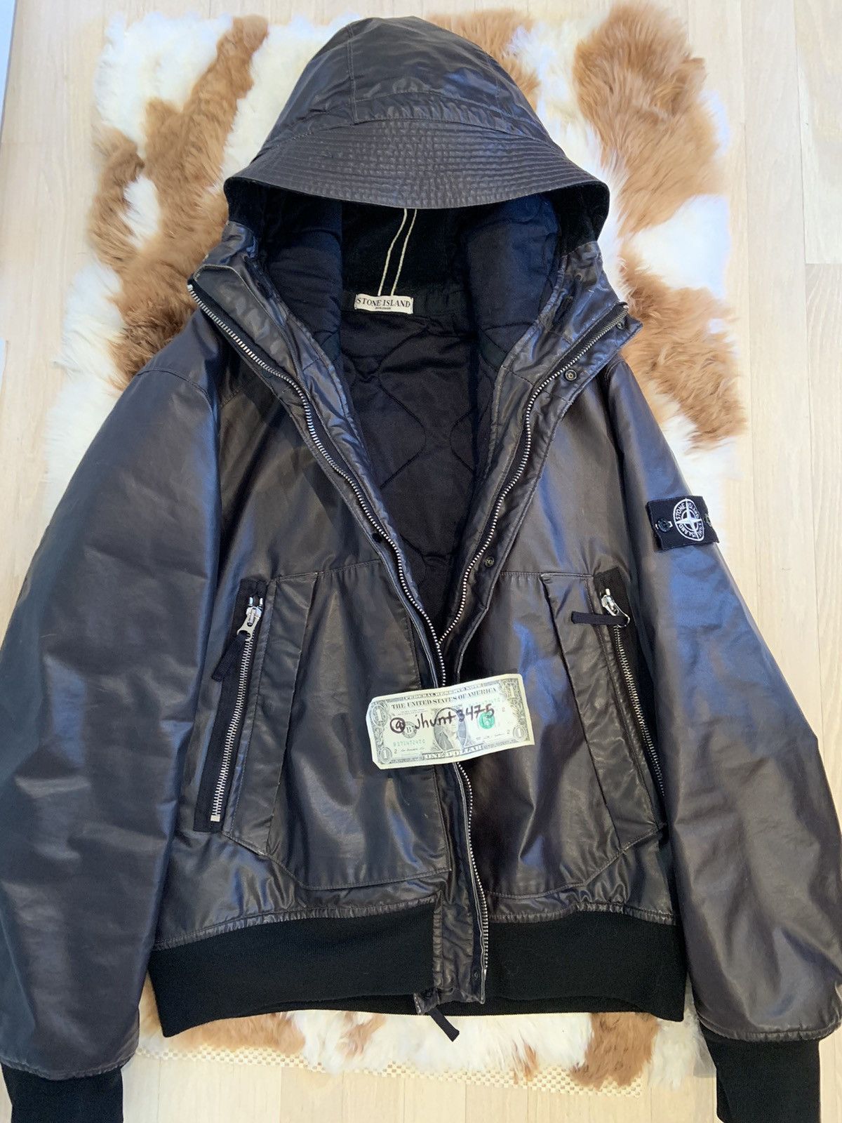 Stone Island Thermo-reflective jacket | Grailed