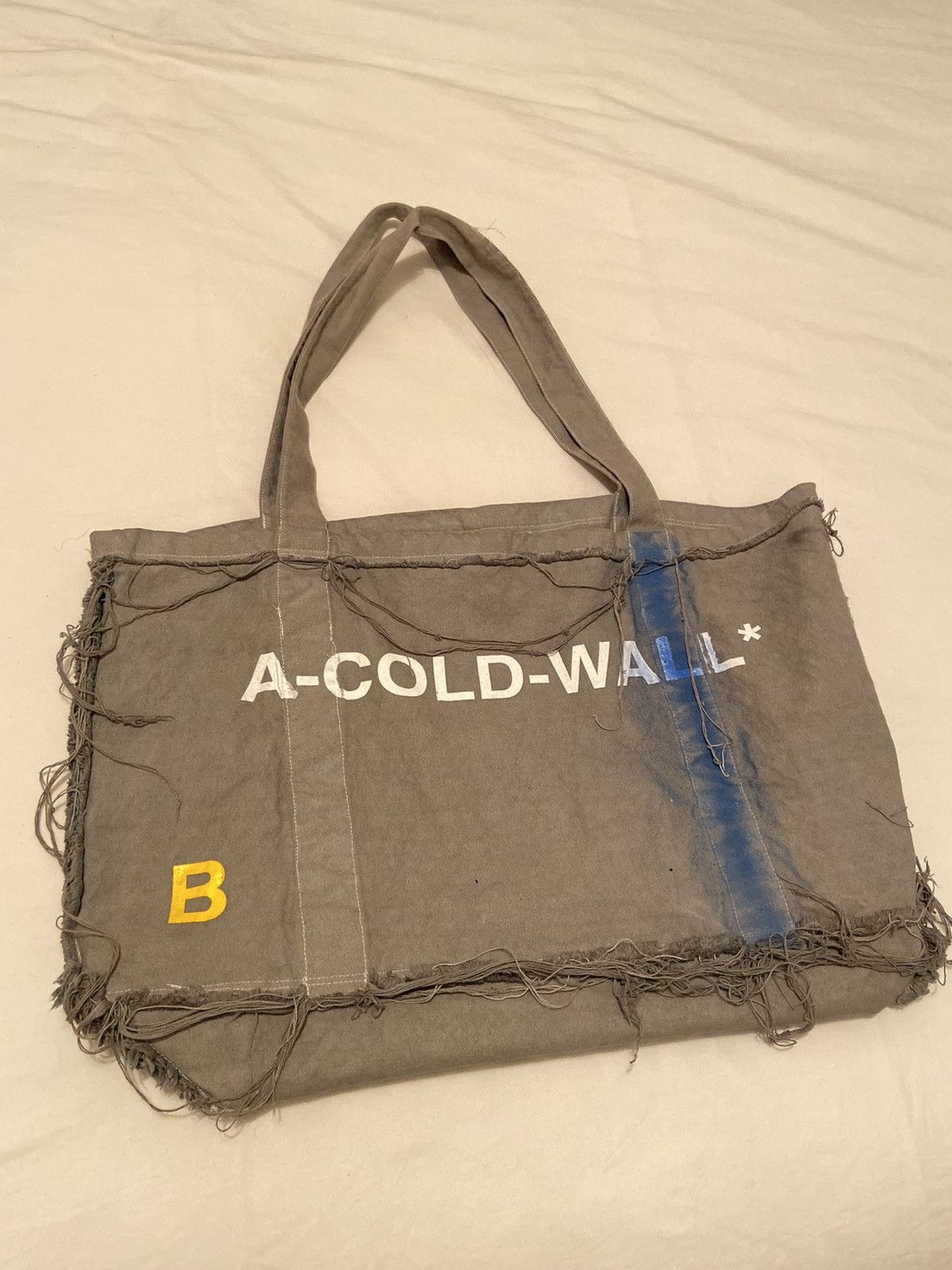 A Cold Wall A COLD WALL GREY INDUSTRIAL CEMENT TOTE | Grailed