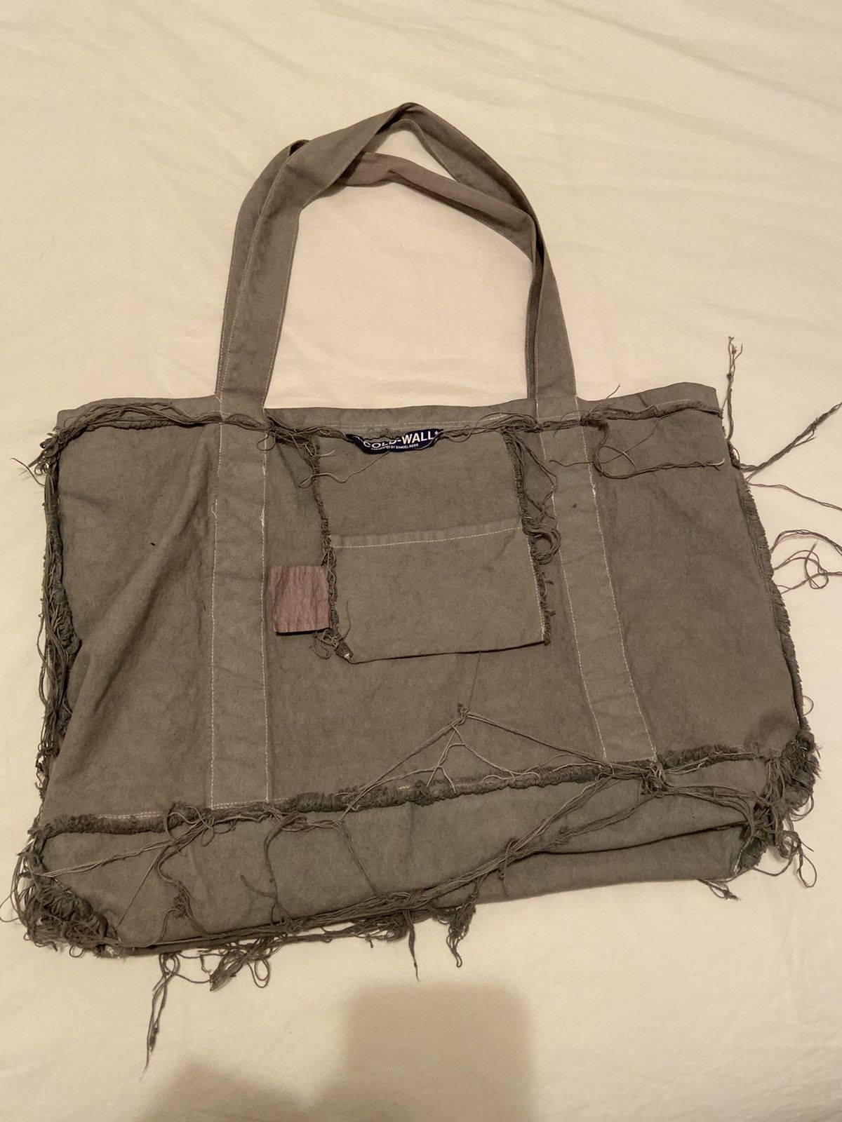 A Cold Wall A COLD WALL GREY INDUSTRIAL CEMENT TOTE | Grailed