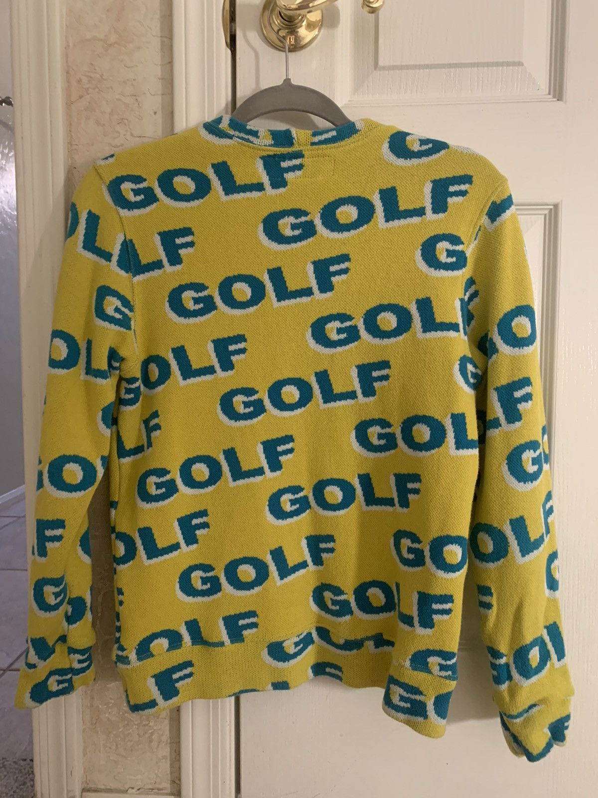 Golf Wang 3D GOLF WANG ALL OVER PRINT SWEATER | Grailed