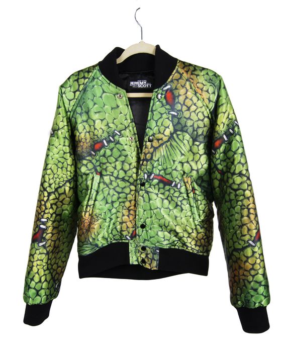 Jeremy Scott Monster Printed Bomber Jacket | Grailed