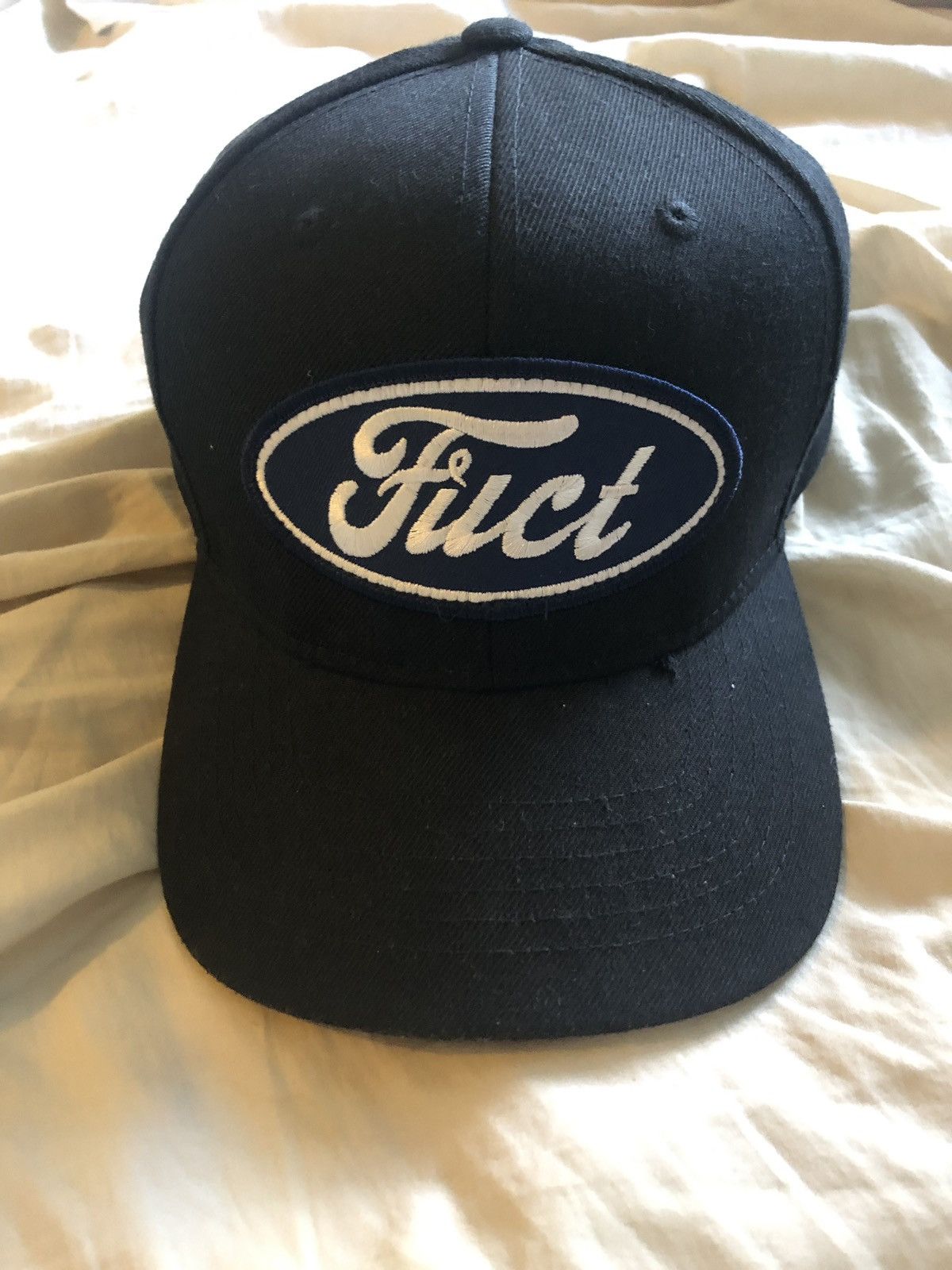 Fuct Fuct Ford logo snapback hat | Grailed