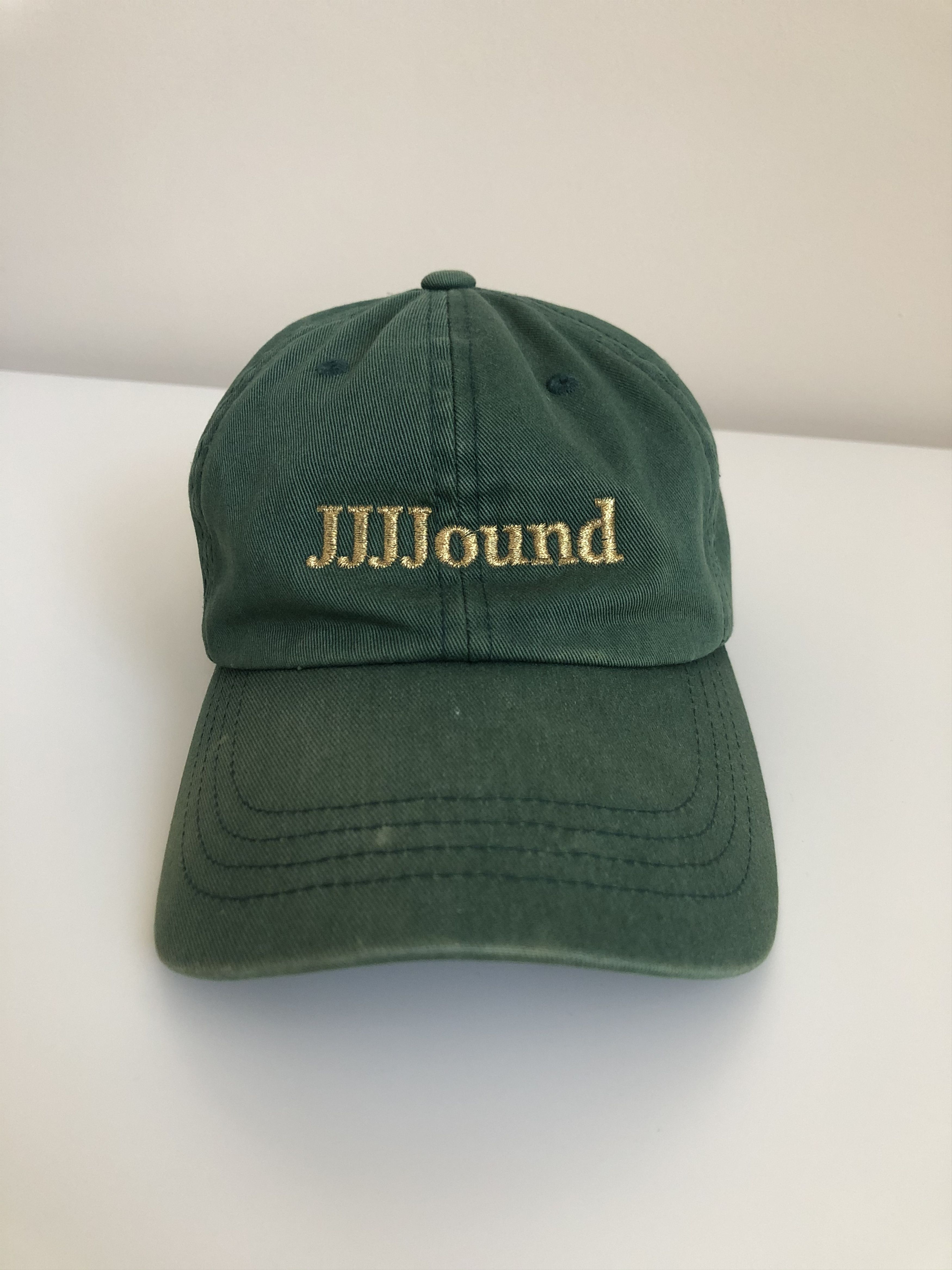 Jjjjound jjjjound logo green cap hat | Grailed