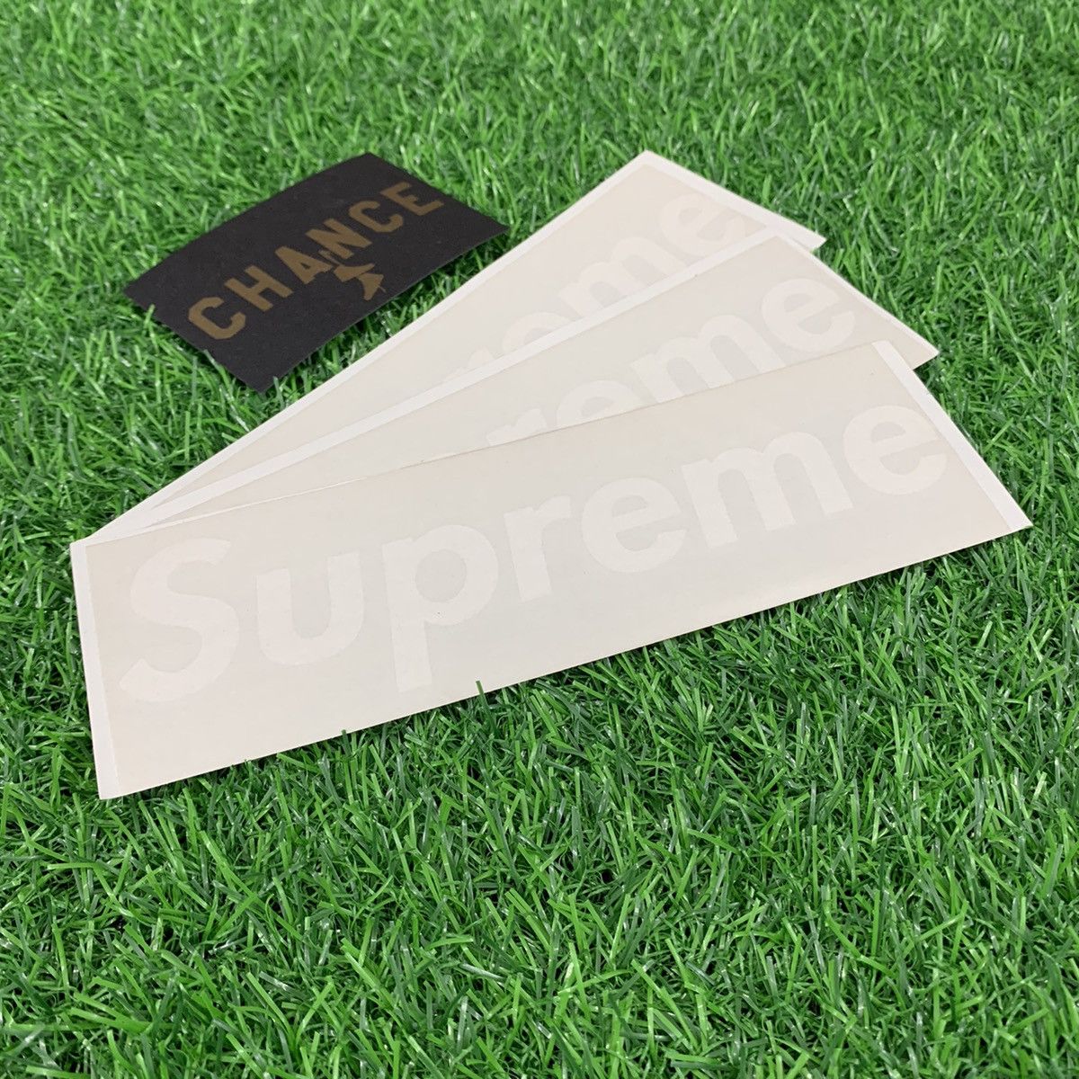 Supreme 2000 Supreme Die Cut Box Logo Sticker White | Grailed