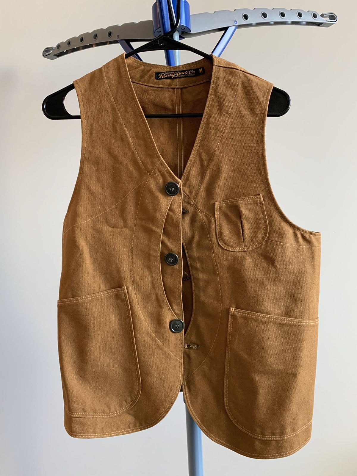 Rising Sun & Co. Outdoor Vest, Brown Duck | Grailed