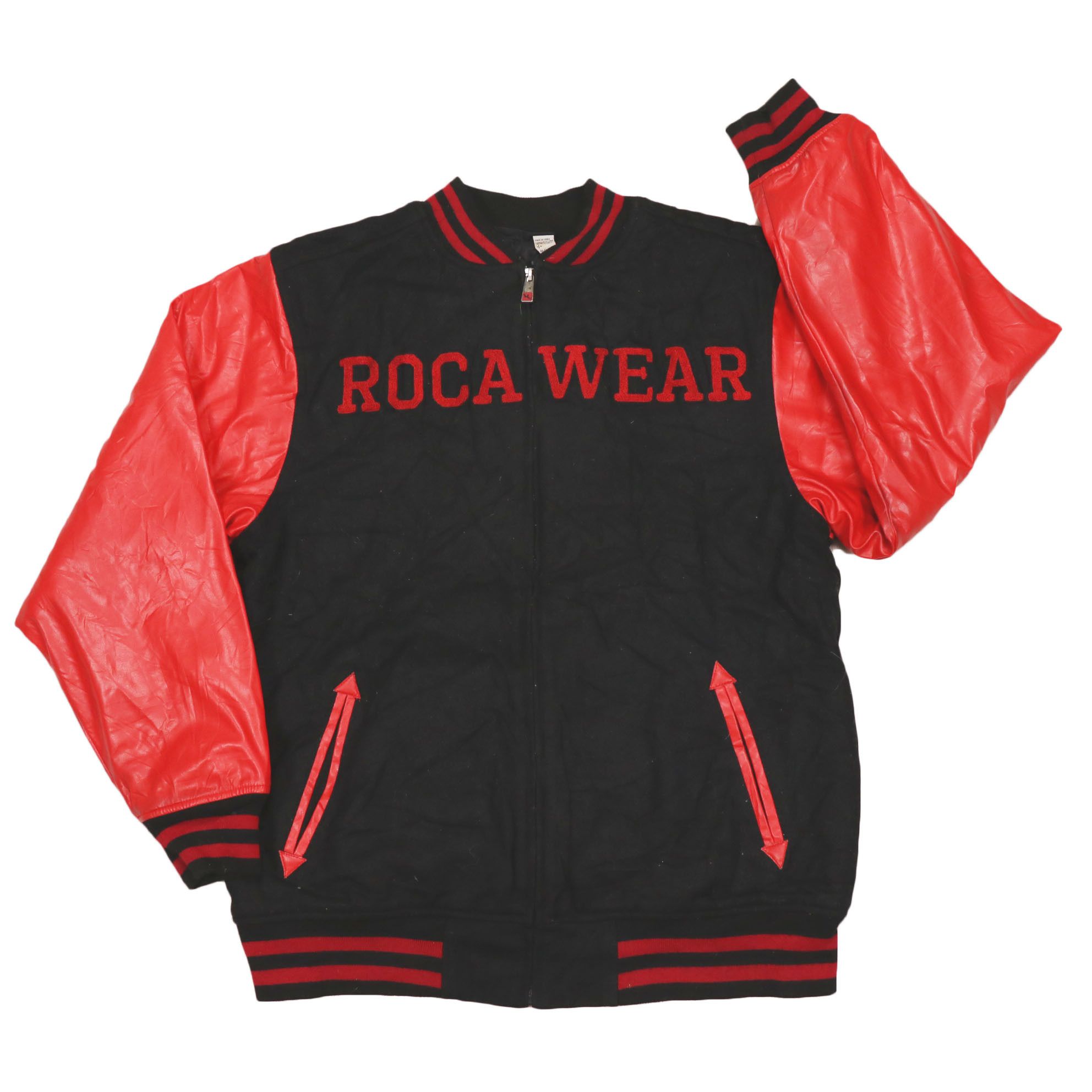 Rocawear Vintage ROCA WEAR letterman jacket / varsity jacket mens | Grailed