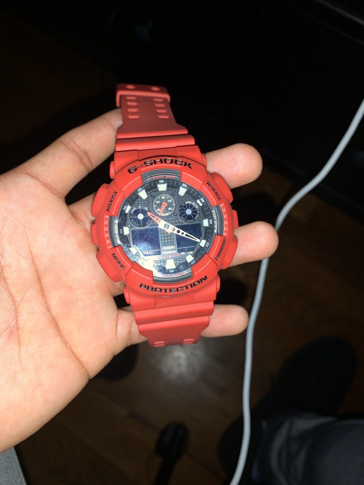 G Shock RED G SHOCK WATCH | Grailed
