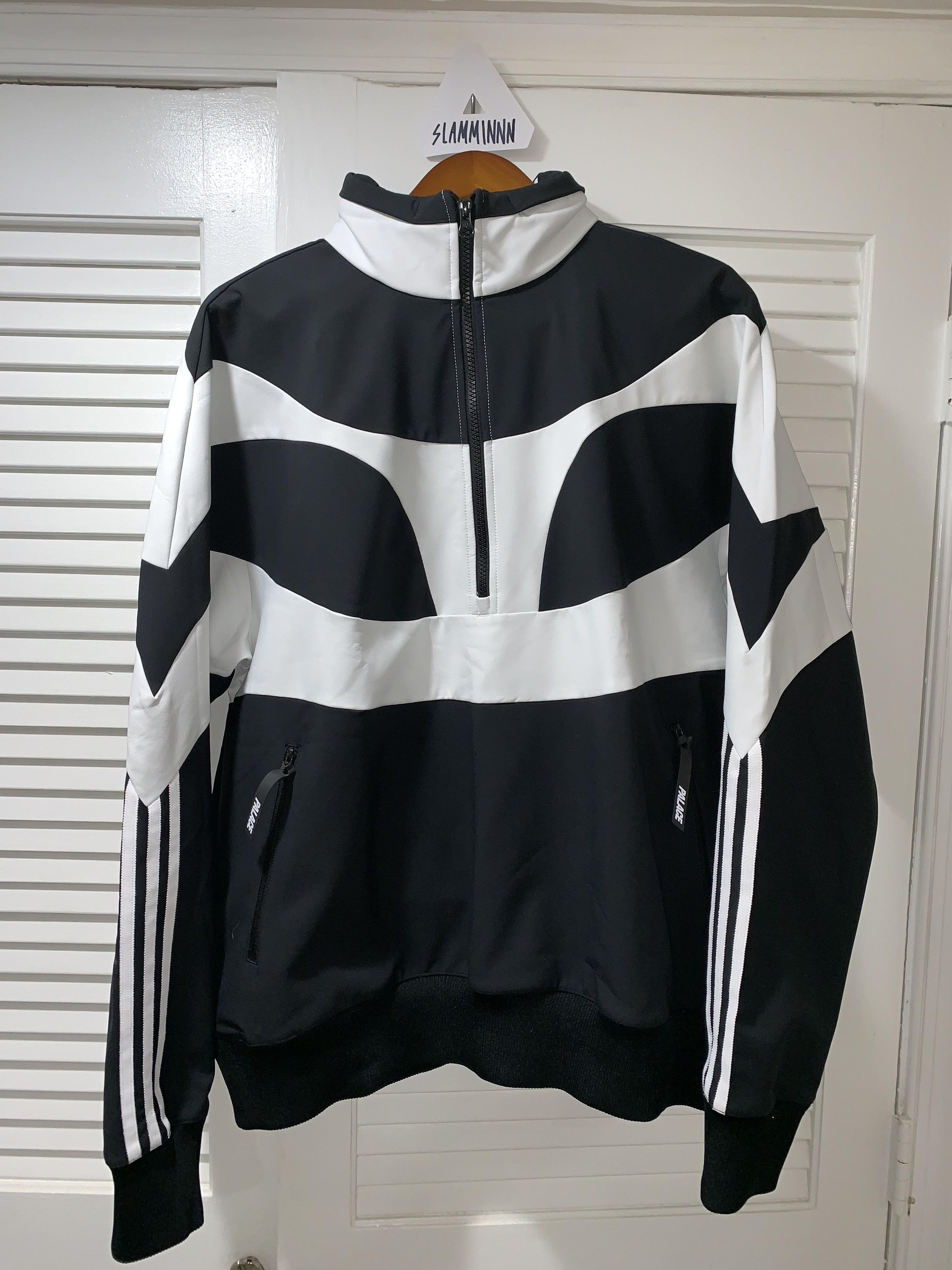 Palace adidas x palace heavyweight half zip jacket | Grailed