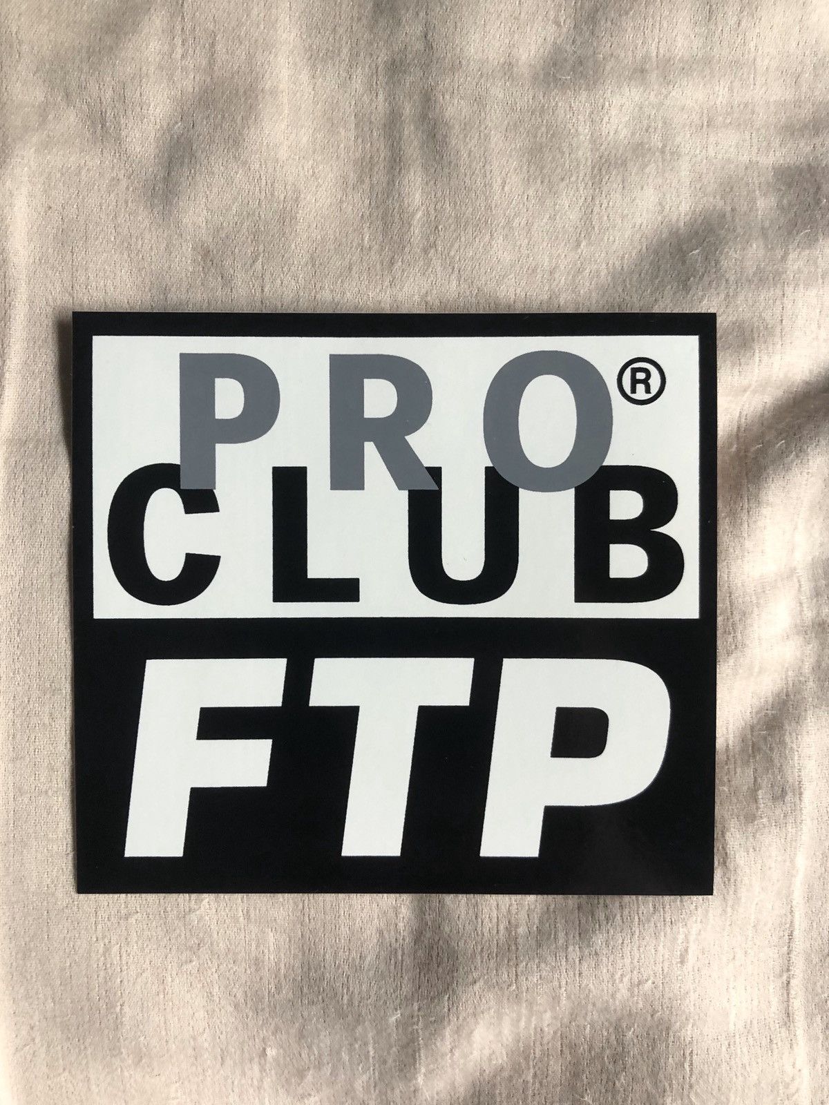Fuck The Population FTP Pro Club Sticker | Grailed