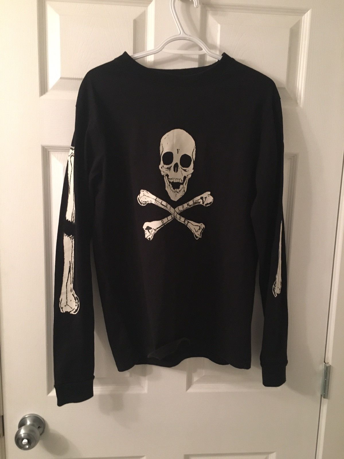 Vlone vlone skeleton long sleeve halloween exclusive | Grailed