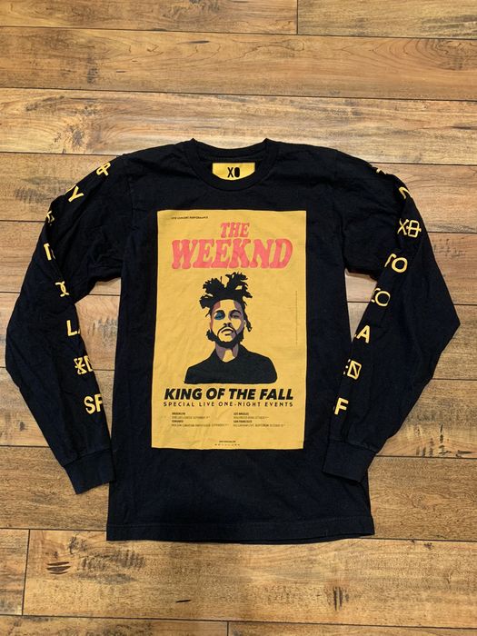 The Weeknd The Weekend King of the fall tour RARE | Grailed