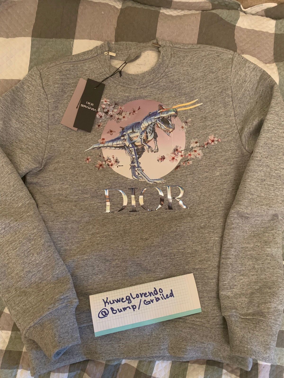 Dior Dior X Sorayama Dino sweater | Grailed