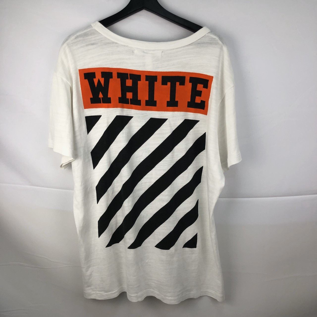 Off-White Off-White Orange Box Logo White T-Shrt | Grailed