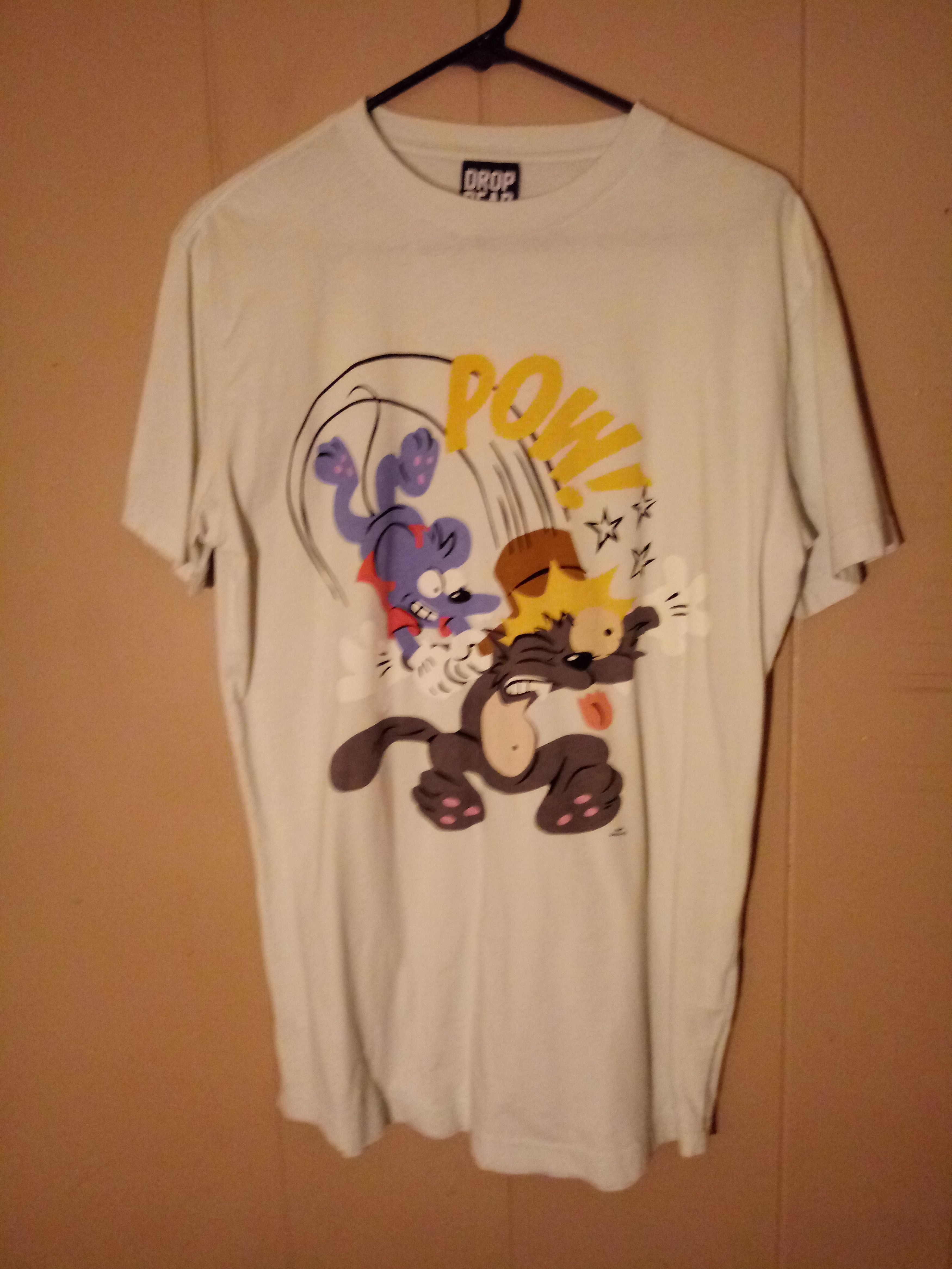 Drop Dead *SOLD* Itchy & Scratchy Drop Dead The Simpsons Shirt | Grailed