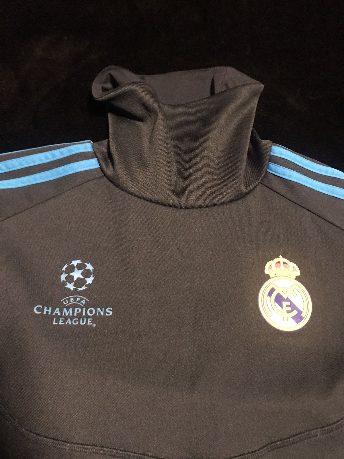 Adidas Real madrid turtle neck | Grailed