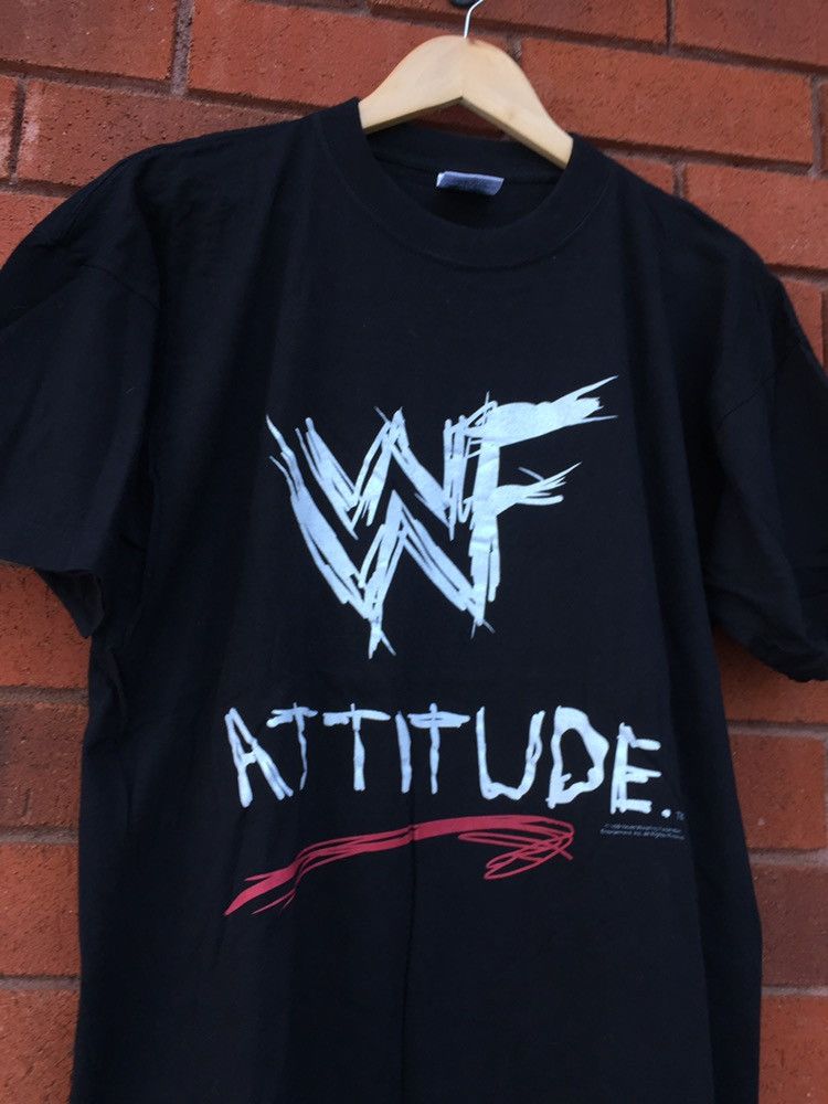 Vintage × WWE × WWF Vintage 90s Wwf Attitude Era Wrestling Graphic T ...