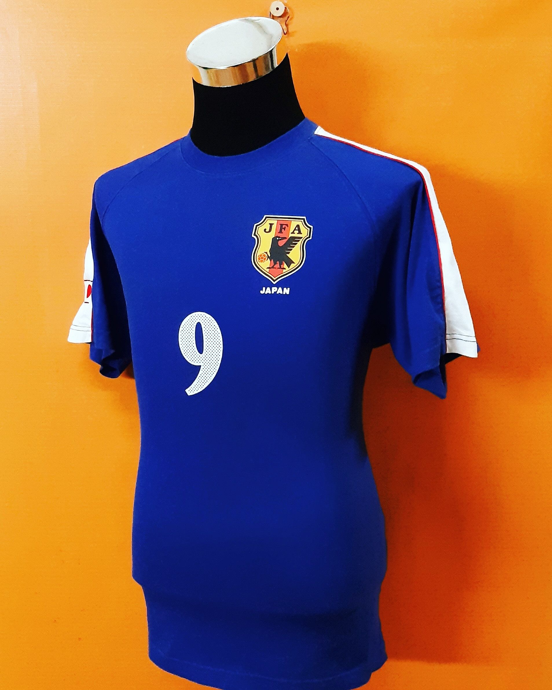 Vintage VINTAGE 90's JFA JAPAN NATIONAL TEAM 1996 HIRASE 9 PLAYER | Grailed