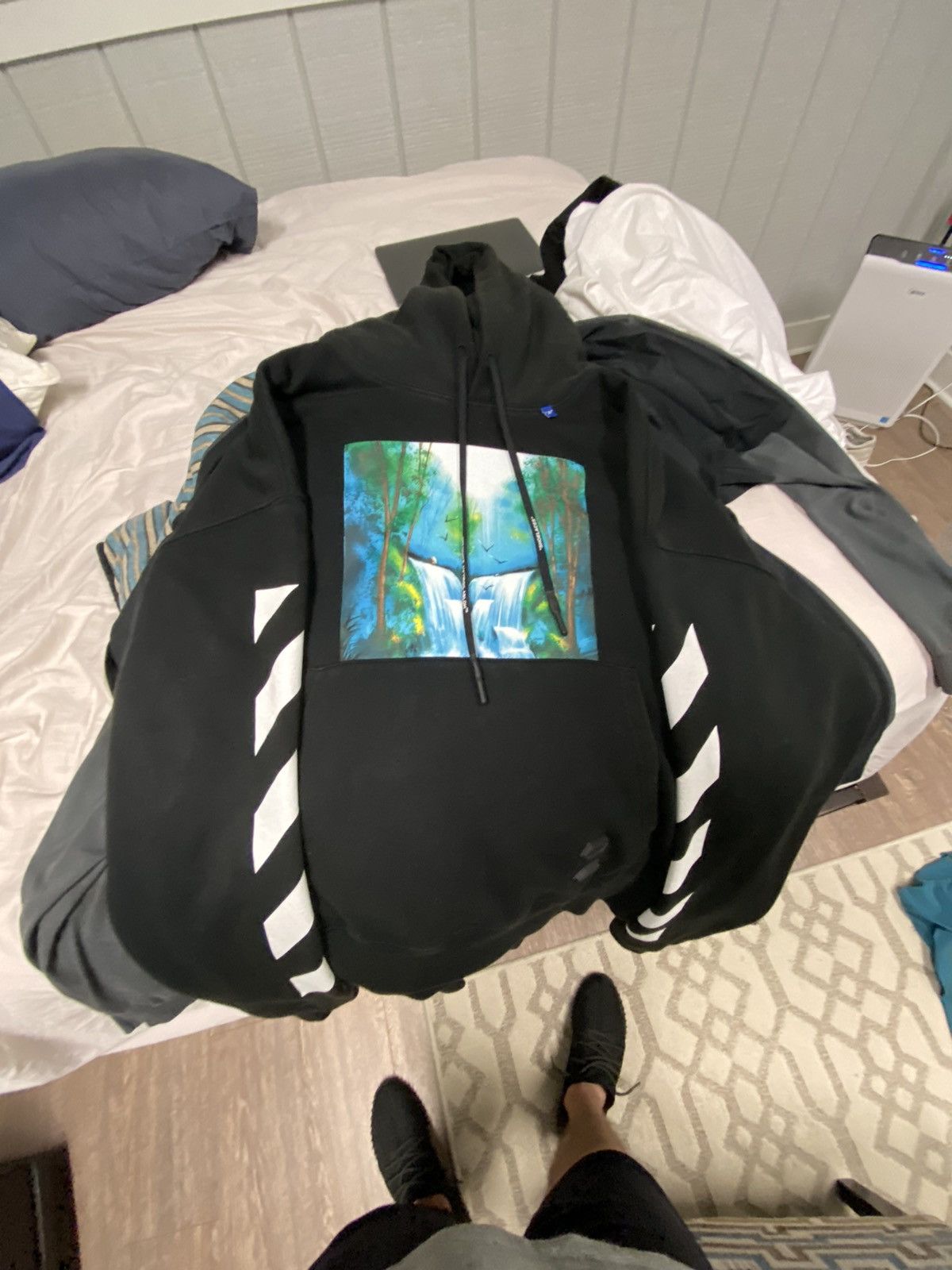 Off-White Off-White Waterfall Hoodie | Grailed