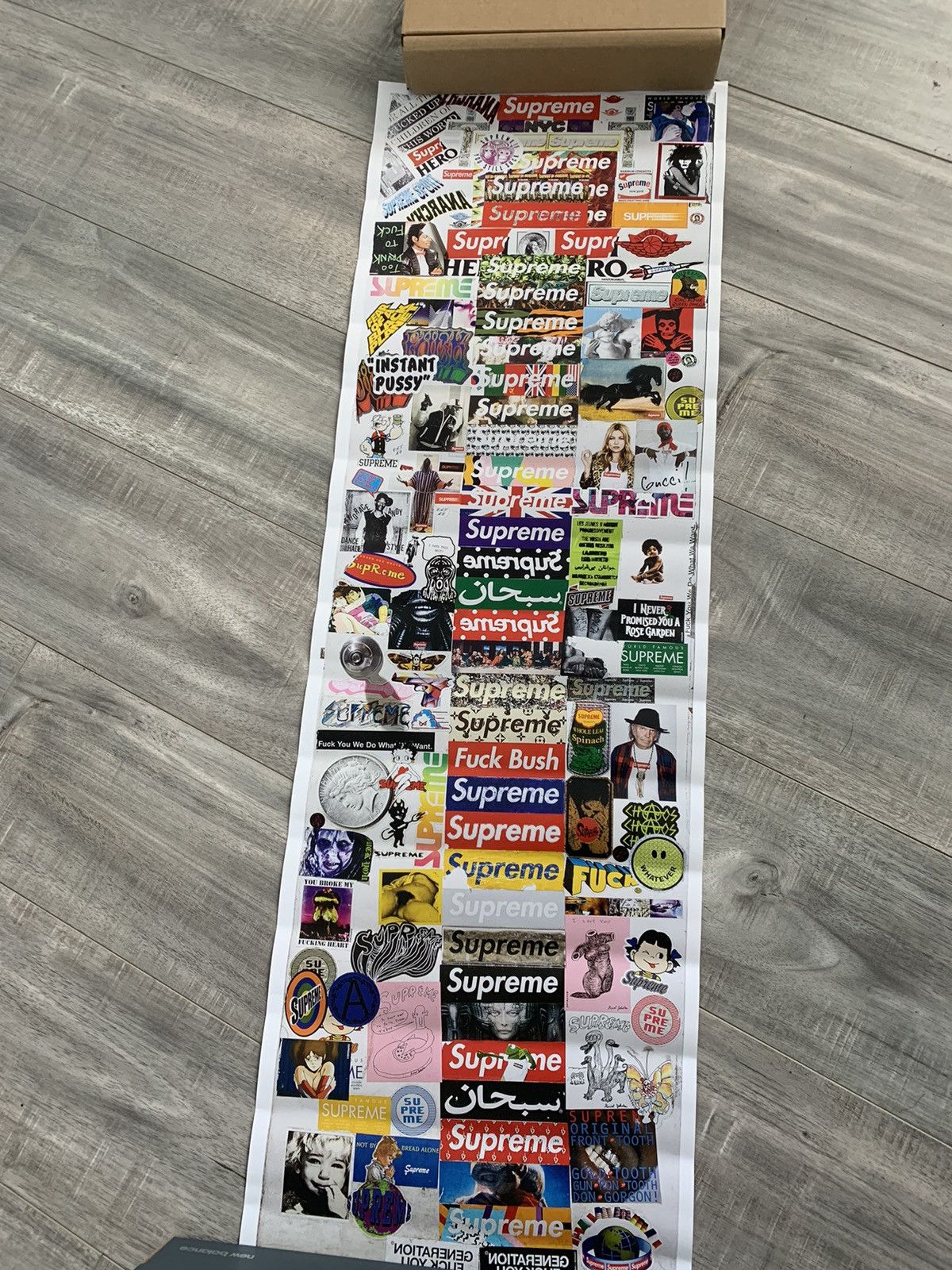 Supreme Supreme f&f friends and family exclusive door poster vol 2 ...