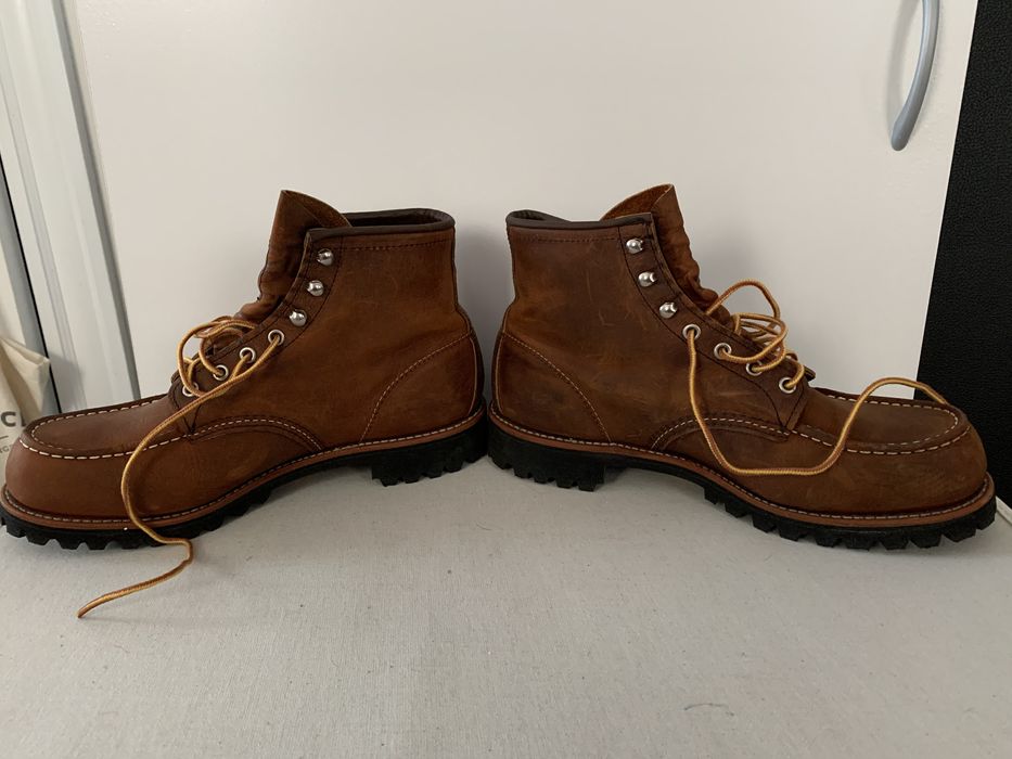 Red Wing Red Wing Heritage 2942 Roughneck 6", Copper Rough & Tough ...