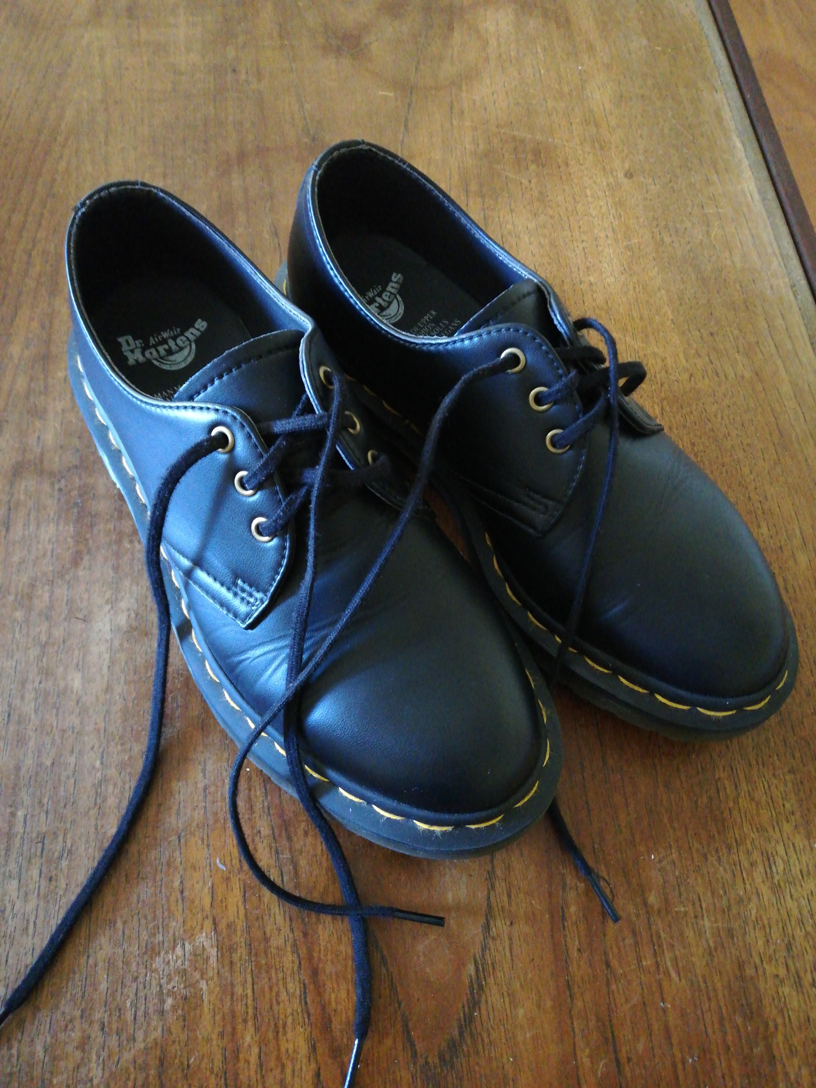 Dr. Martens Like new! vegan low cut Docs | Grailed