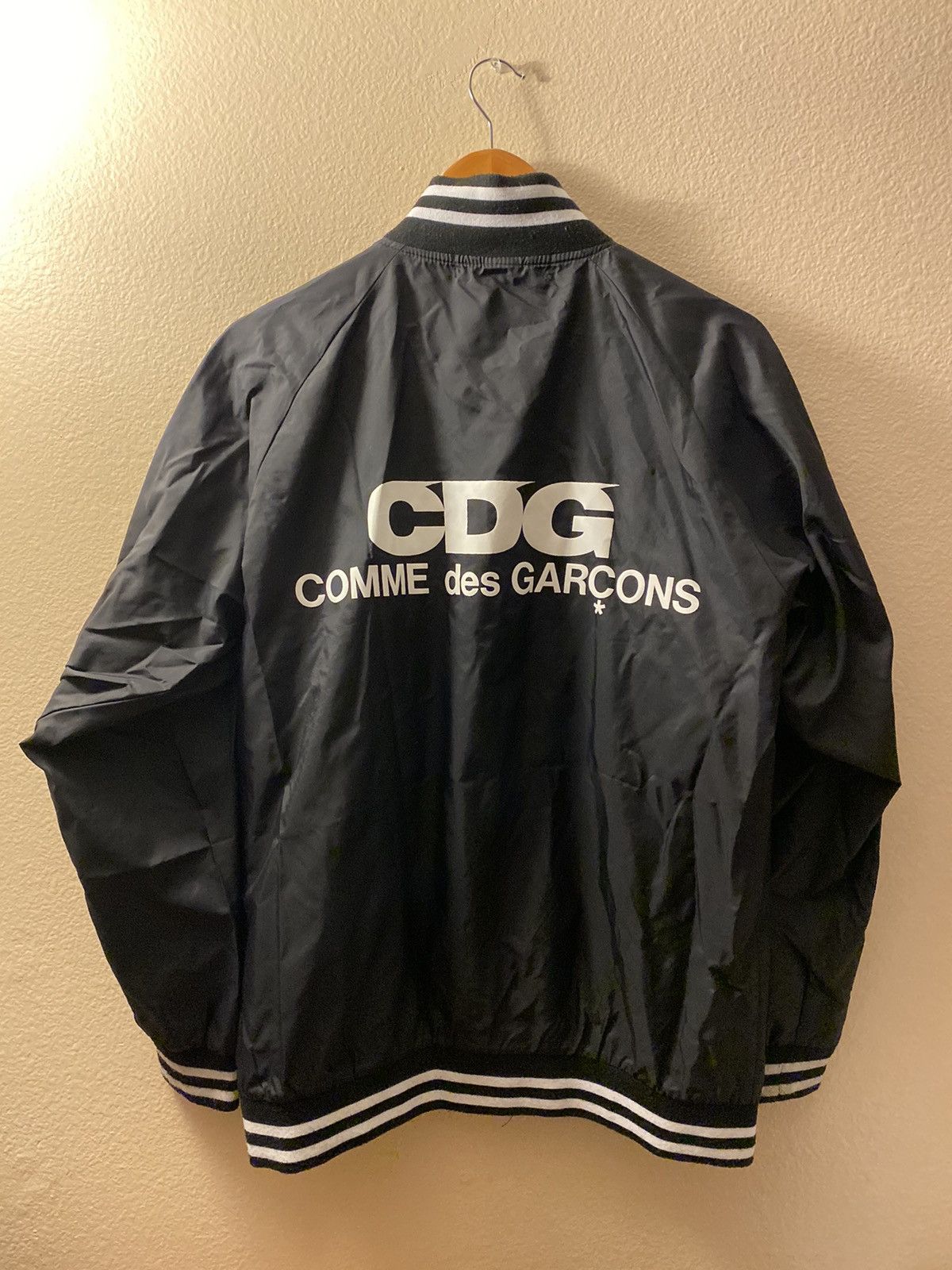 Comme des Garcons CDG Bomber nylon jacket | Grailed
