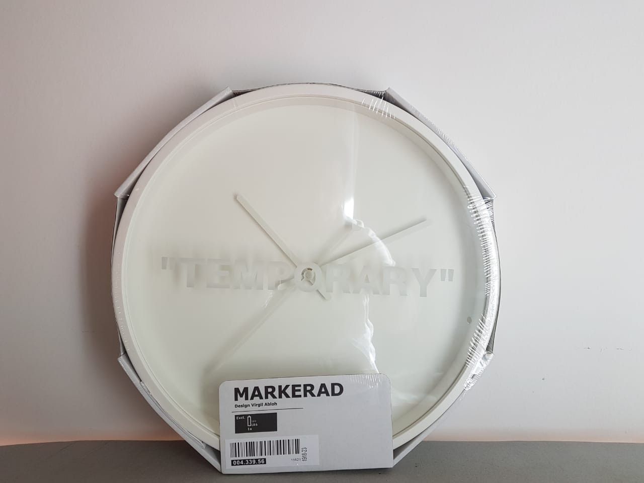 Off-White Ikea Temporary Clock | Grailed