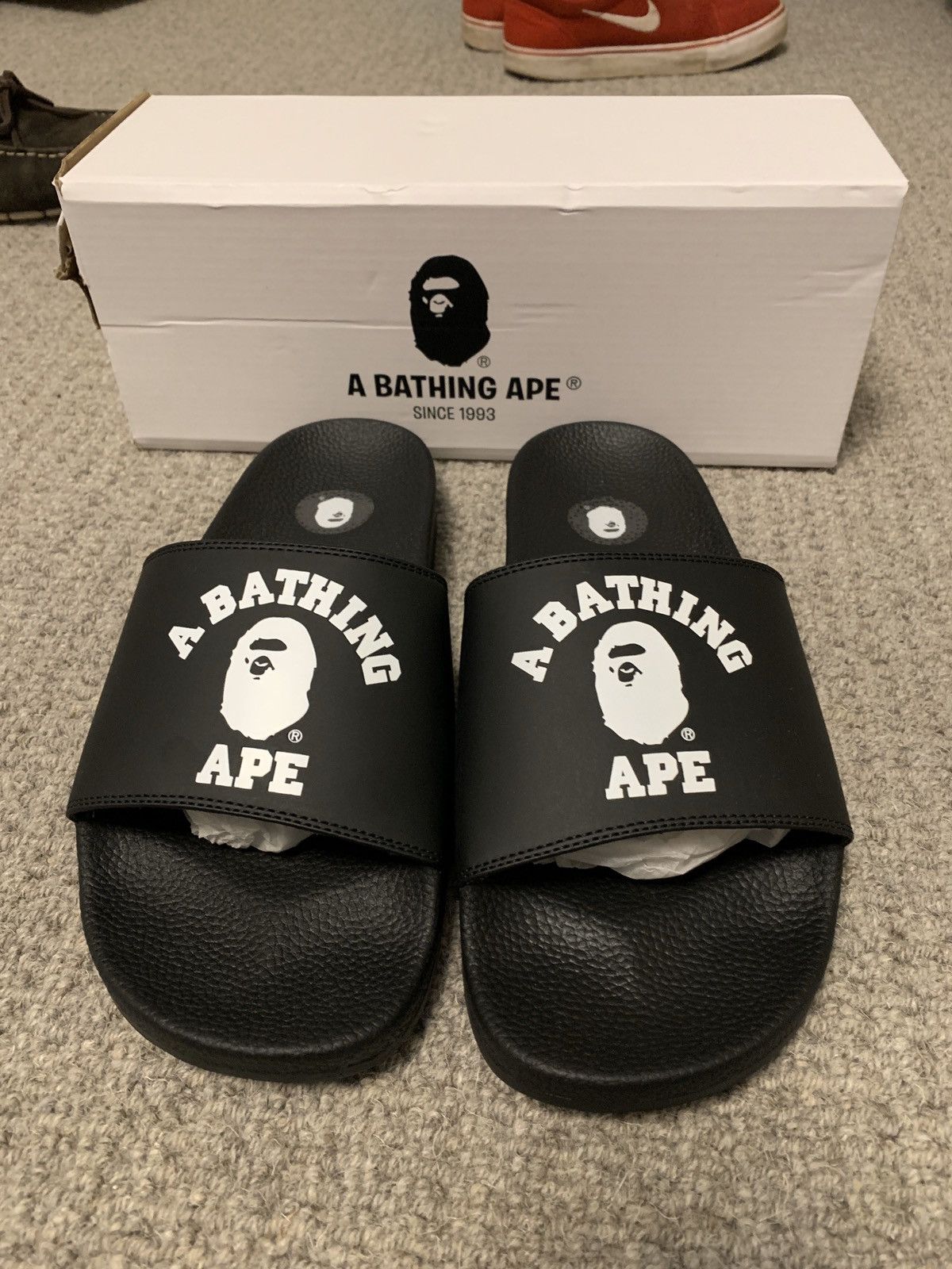 Bape Bathing Ape slides | Grailed