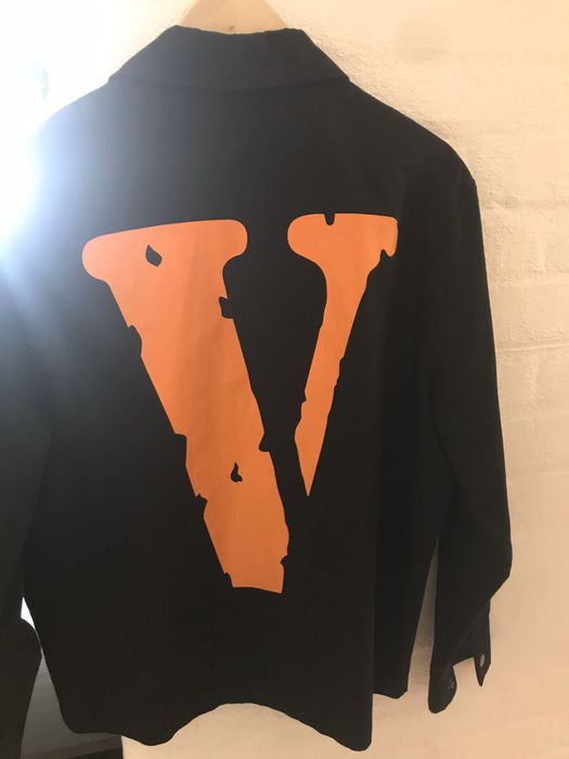 Vlone Vlone Jail Jacket Black | Grailed