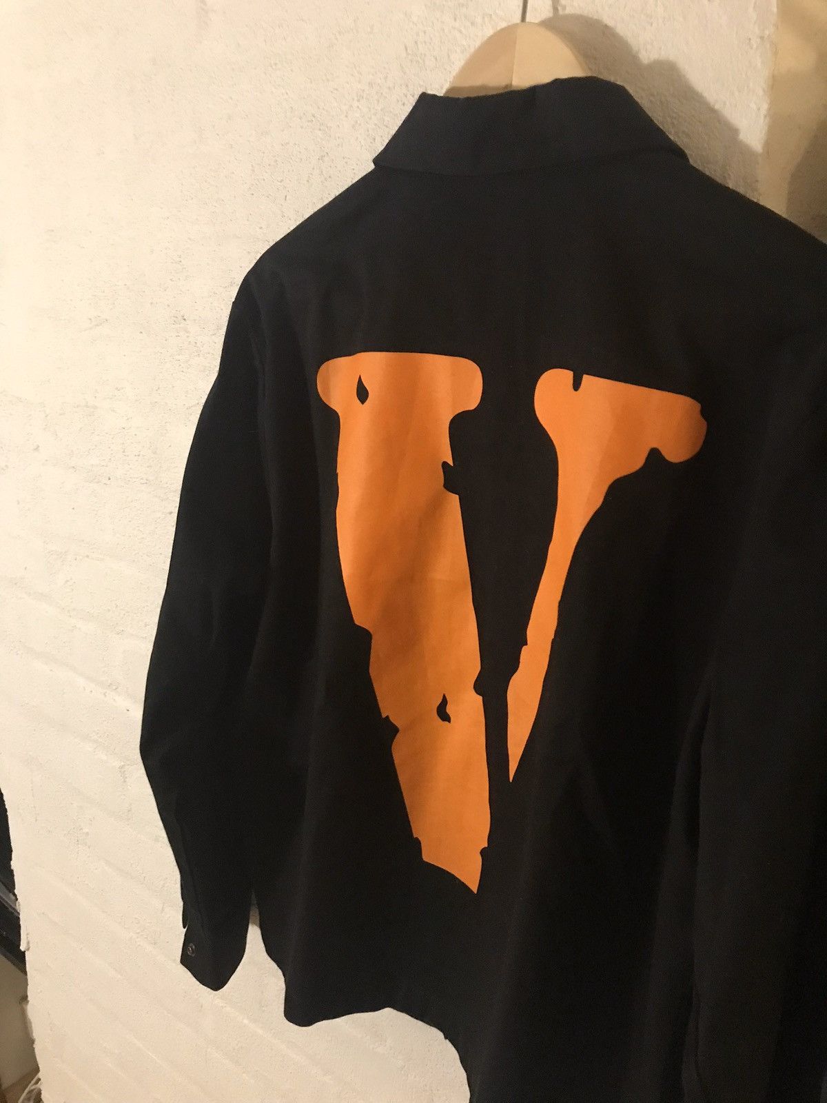 Vlone Vlone Jail Jacket Black | Grailed