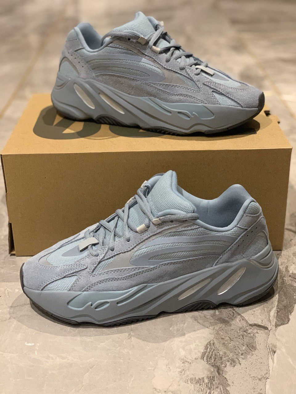 Adidas Kanye West Yeezy 700 Hospital Blue | Grailed