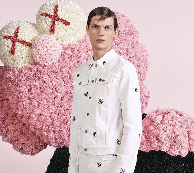 Dior Dior x KAWS Bee Denim Trucker Jacket ️FINAL DROP ️ | Grailed