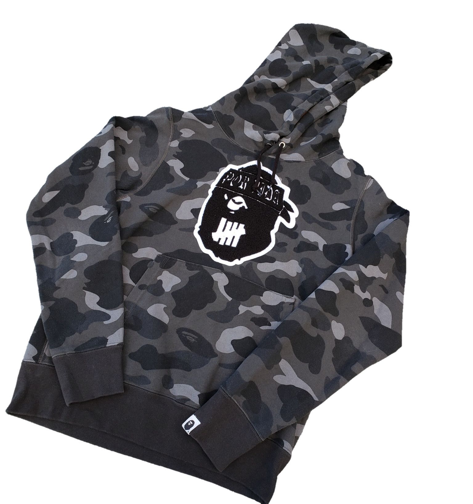 Bape × Undefeated Bape Undefeated Camo Hoodie SS15 Men sz S collab ...