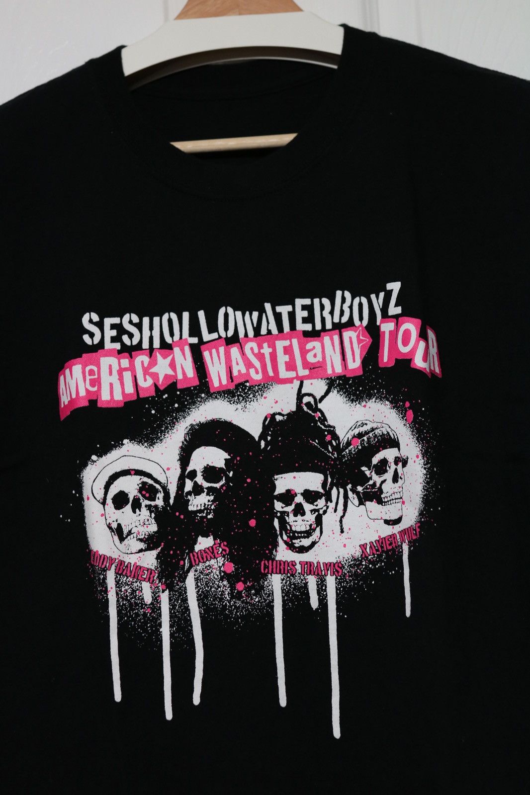 Bones × TeamSESH WORN ONCE TEAM SESH HOLLOW WATER BOYZ CONCERT MERCH ...