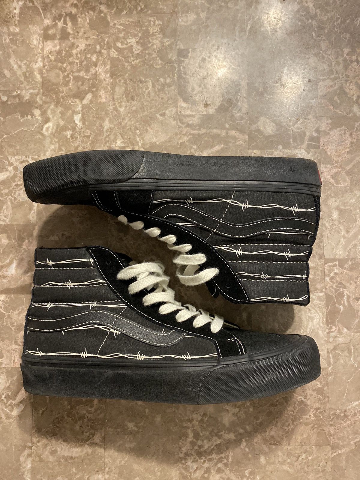 Vans Vans sk8-hi barbed wire | Grailed
