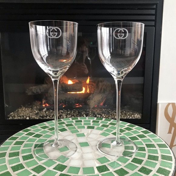 Gucci Gucci Wine Glass Set | Grailed
