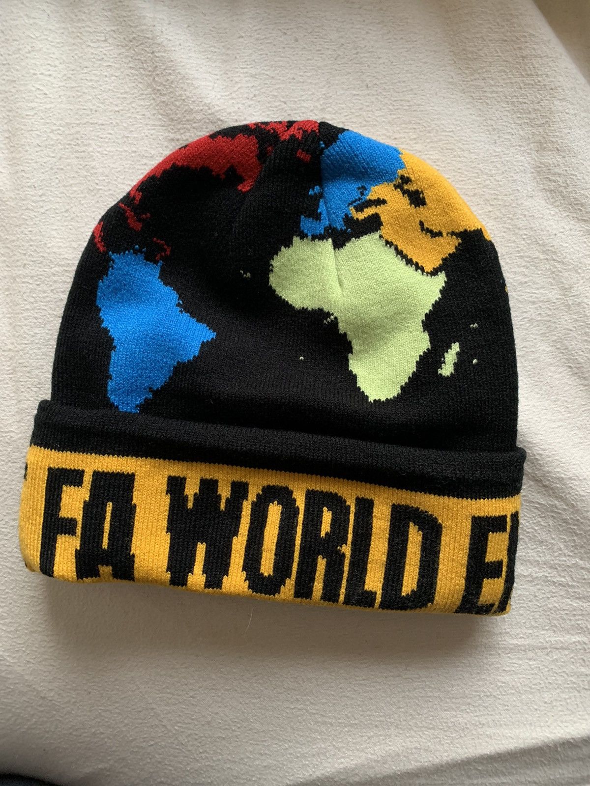 Fucking Awesome FA World Entertainment Beanie (2nd edition) | Grailed