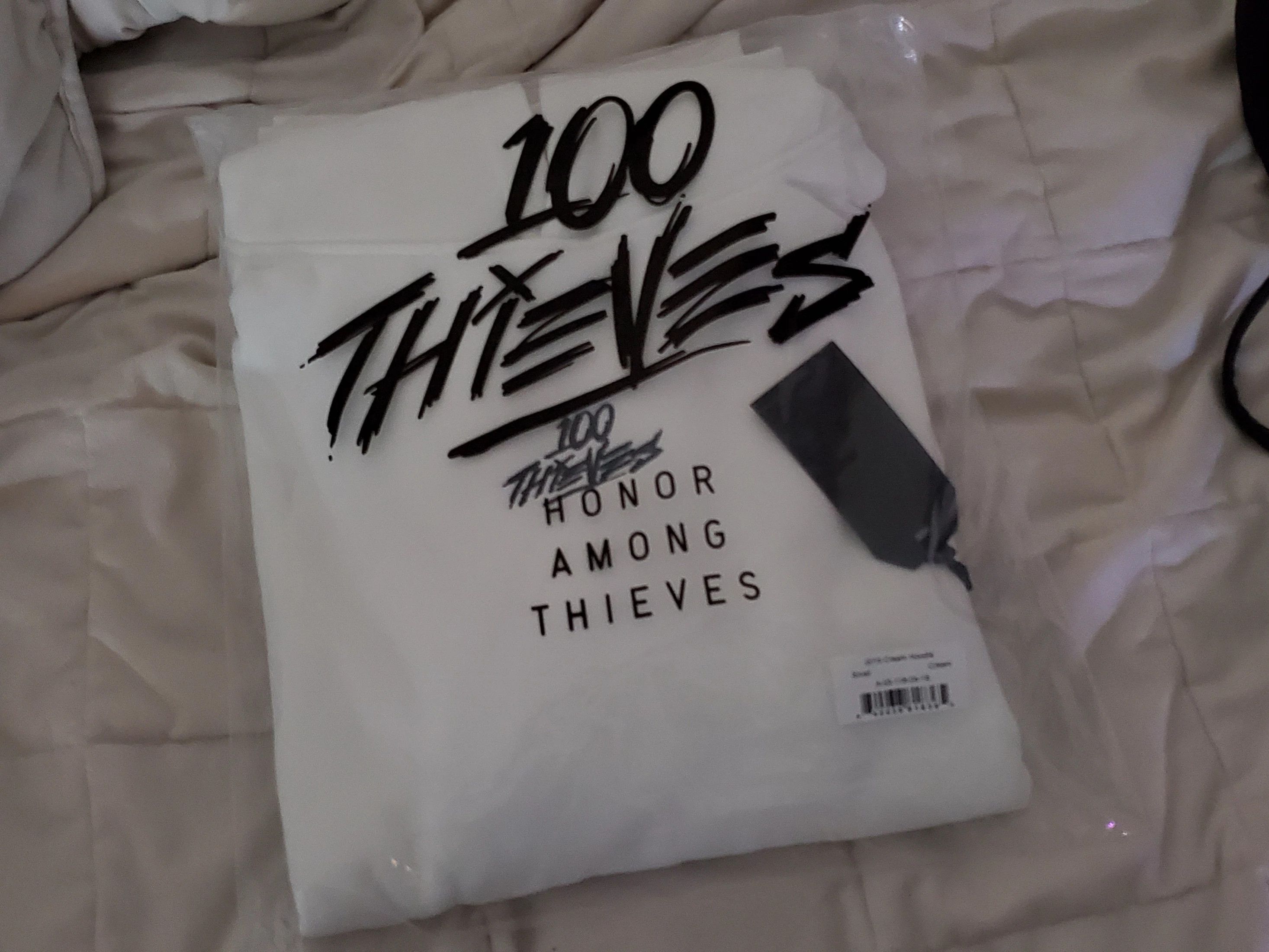 100 Thieves 100 Thieves Cream Hoodie | Grailed