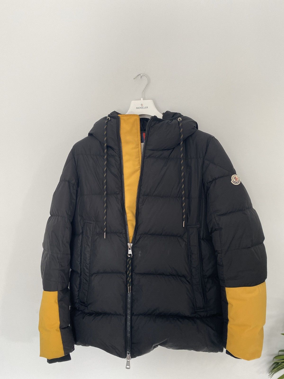 Moncler Moncler Black and Yellow Drake Jacket | Grailed