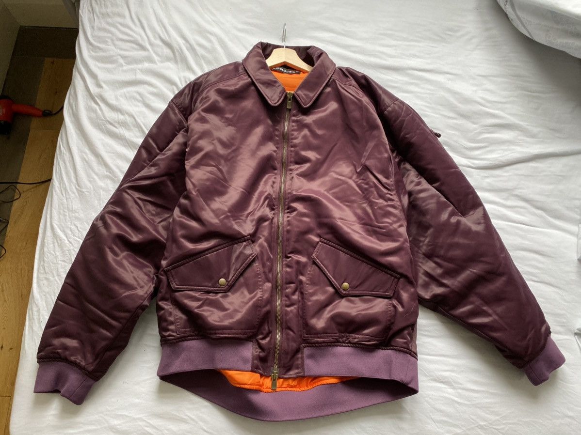 Y/Project Y/Project MA-2 Nylon Bomber Jacket | Grailed