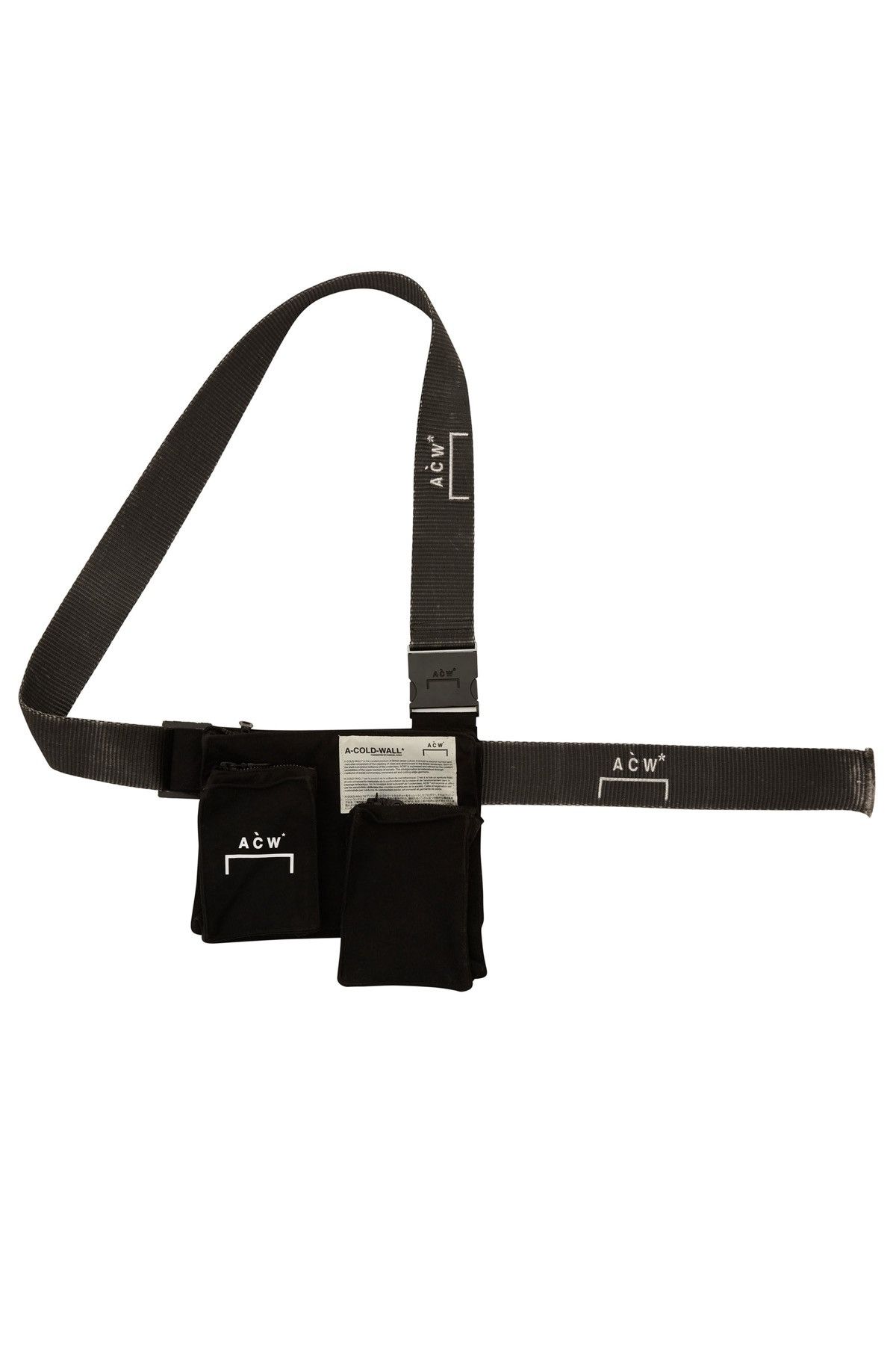 A Cold Wall ACW* TRI-POCKET UTILITY HOLSTER BAG BLACK | Grailed