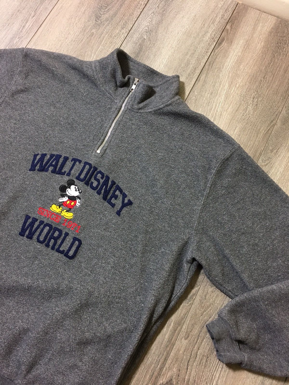 Vintage 90s Vtg🔥 Mickey Walt Disney World Pullover Fleece Sweater ...