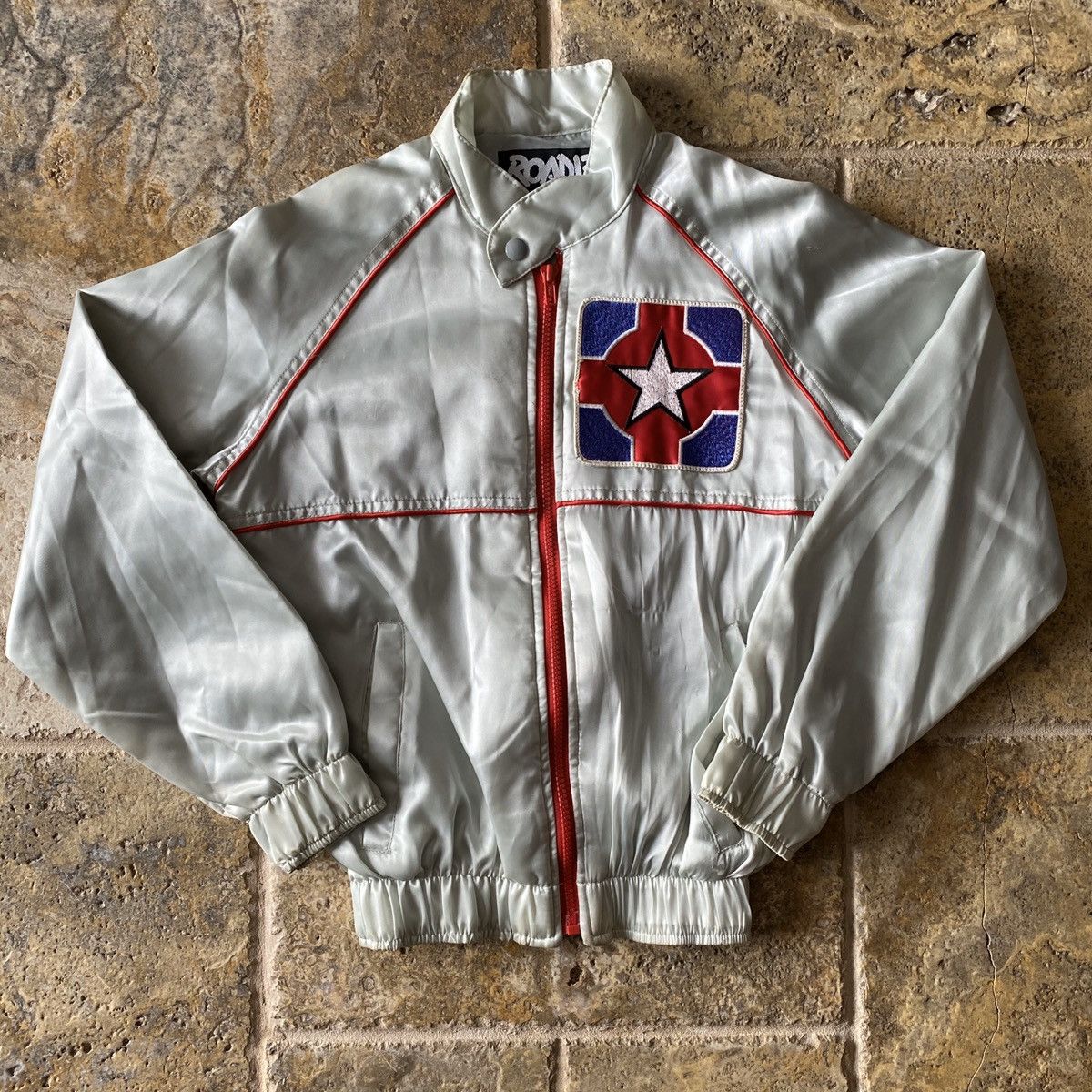 Vintage Vintage John Lennon Yoko Ono 1984 Satin Roadie Jacket RARE ...