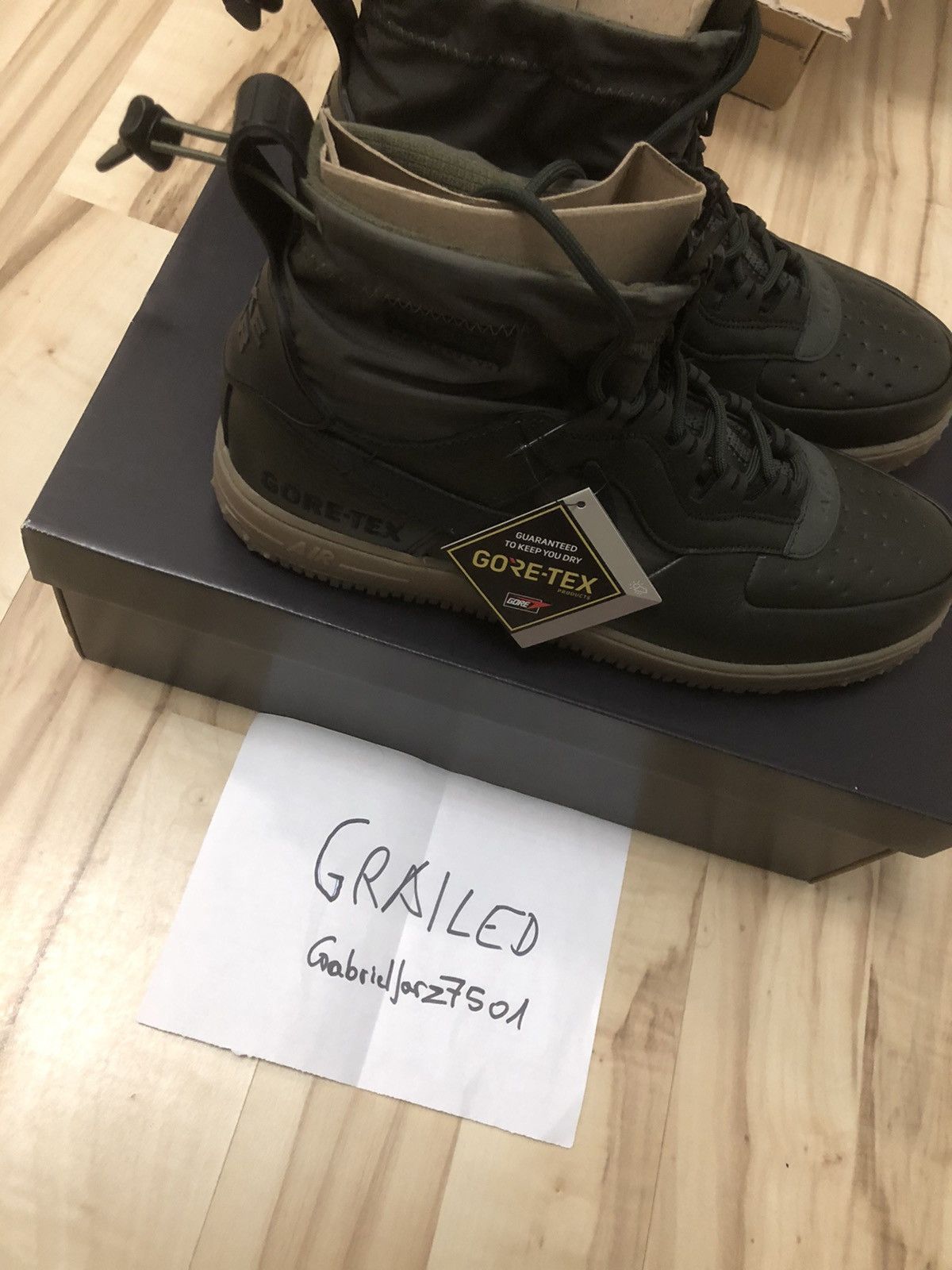 Goretex × Nike Nike Air Force 1 WTR GTX Gore-Tex | Grailed